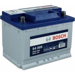 Bosch - S4 005 Autobatterie 12V 60Ah 540A inkl. 7,50€ Pfand