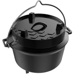 Dutch Oven s Gusseisen Camping Grill Gulaschkanone Schmortopf - Tepro