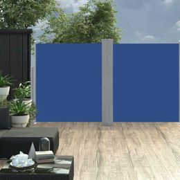 Sweiko - Ausziehbare Seitenmarkise Blau 160 x 600 cm FF48464DE