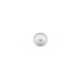 Bette Lux Oval Einbauwaschtisch ohne Hahnloch, A220 500 x 500 mm, Farbe: Weiß mit BetteGlasur Plus - A220-000PW