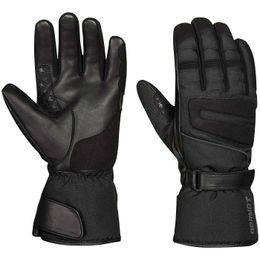 GERMOT Motorradhandschuhe Lakes für den Winter mit Thermofutter, schwarz