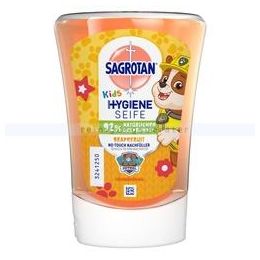 SAGROTAN Kids Hygiene Seife Spaßmacher Grapefruit 250 ml 250 ml Nachfüller für No Touch Spender