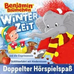 KIDDINX Winterzeit (Folge77+147) - Benjamin Blümchen (Hörbuch)