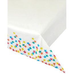 Talking Tables Papier-Tischdecke RAINBOW STAR (120x180)
