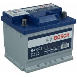 Bosch - S4 001 Autobatterie 12V 44Ah 440A inkl. 7,50€ Pfand