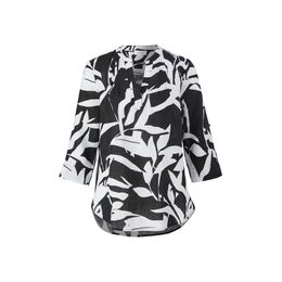 s.Oliver Bluse Damen Gr&ouml;&szlig;e XL schwarz / naturwei&szlig;