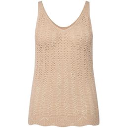 Ulla Popken Top female Beige size 62-64