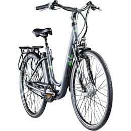 Zündapp Green 3.7 E Bike Damen 28 Zoll Pedelec 7 Gang Elektrofahrrad ab 150 cm Damenfahrrad retro Hollandrad