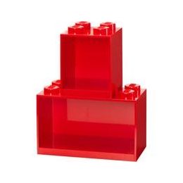 LEGO Regal Brick Shelf 8+4, Set 41171730 rot, 2 Regale