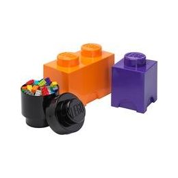LEGO Speicherbaustein Multi Pack 3er, Aufbewahrungsbox orange, Gr. S Typ: Kiste Geeignet für: Spielzeug Material: Polypropylen