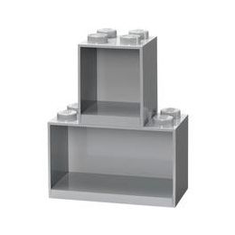 LEGO Regal Brick Shelf 8+4, Set 41171740 hellgrau, 2 Regale