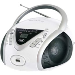 Trevi CMP 542 Boombox mit CD, MP3, FM-Radio - weiß