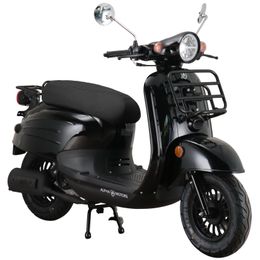 Alpha Motors Mofaroller Adria 50 ccm 25 km/h EURO 5 schwarz