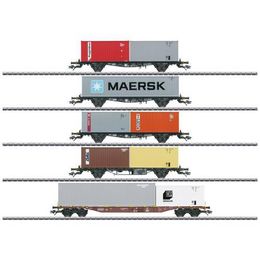 Märklin Märklin 47680 H0 Containerwagen-Set der DB, MHI