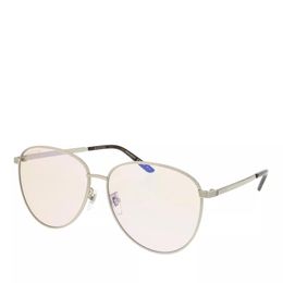 Gucci Brille - GG0945Sa-005 60 Blue & Beyond Unisex Sunglasses - in silber - Brille für Damen