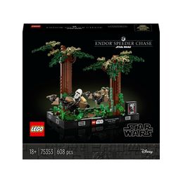 Lego Star Wars 75353 Verfolgungsjagd auf Endor - Diorama