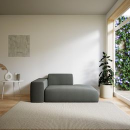MYCS Sessel Kiesgrau - Eleganter Sessel: Hochwertige Qualität, einzigartiges Design - 168 x 72 x 107 cm, Individuell konfigurierbar