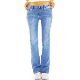 be styled Bootcut-Jeans Bootcut Jeans Medium Waist bequeme Stretch Denim Hosen