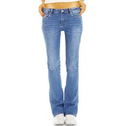 be styled Bootcut-Jeans Bootcut Jeans Medium Waist bequeme Stretch Denim Hosen