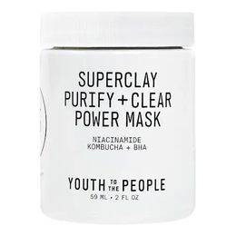 Youth To The People - Purify + Clear Power Mask - Klärende Heilerdemaske - superclay Purify + Clear Power Mask 59ml