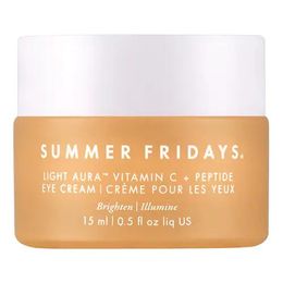 Summer Fridays - Light Aura Vitamin C+ Peptid – Augencreme - light Aura Vitamin C + Peptide Eye Cream