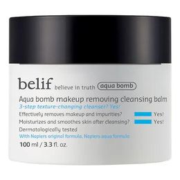 Belif - Aqua Bomb Makeup Removing Cleansing Balm - aqua Bomb Makeup Remover Oil Balm 100ml