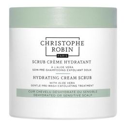 Christophe Robin - Aloe Vera Feuchtigkeitsspendendes Creme Scrub - Kopfhautpflege - -hydrating Cream Scrub 250ml