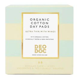 DeoDoc - Binden Für Den Tag - Bio-baumwolle - -organic Cotton Day Pads 10pcs