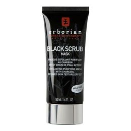 Erborian - Black Scrub Peeling Maske - 50 Ml