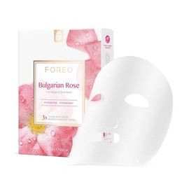 Foreo - Bulgarian Rose Sheet Mask - Tuchmaske Bulgarian Rose Farm To Face Collection - sheet Mask Bulgarian Rose