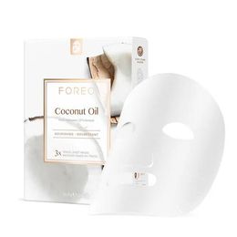 Foreo - Coconut Oil Sheet Mask - Tuchmaske Coconut Oil Farm To Face Collection - sheet Mask Coconut Oil
