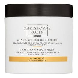 Christophe Robin - Shade Variation Mask - Goldblond Haarmaske - colorist Shade Variatn Goldn Blond 250ml