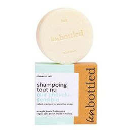 Unbottled - Shampoo Für Sensible Kopfhaut - Festes Shampoo - naked Shampoo Cuirs Chevelu Sensible 75g