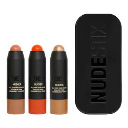 Nudestix - Beachy Nudes – Kit Für Das Gesicht - kit Beachy Mini Nudies