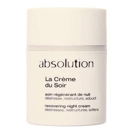 absolution - La Crème Du Soir - Regenerating Night Cream - La Creme Du Soir 30Ml