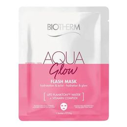 Biotherm - Aqua Super Tuchmaske Glow - Biotherm Aquasource Mask 1Ml