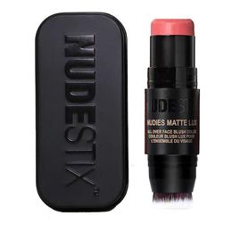 Nudestix - Nudies All Over Face Matte Lux - Rouge-stick - nudies Matte Lux Blush - Rosy Posy