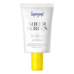 Supergoop! - Sheerscreen - Sonnenschutzmittel Lsf 30 Pa+++ - sheerscreen Mineral Spf30 20ml