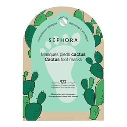 Sephora Collection - Vitamin Fußmaske Aus Stoff - Clean Masq Pieds-20 Cactus