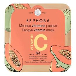 Sephora Collection - Vitamin Gesichtsmaske Aus Stoff - Vitamin Masks-20 Papaye