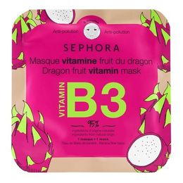 Sephora Collection - Vitamin Gesichtsmaske Aus Stoff - Vitamin Masks-20 Fruit Dragon