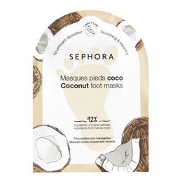 Sephora Collection - Vitamin Fußmaske Aus Stoff - Clean Masq Pieds-20 Coco