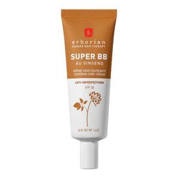 Erborian - Super Bb Mit Ginseng - Abdeckende Pflege Gegen Hautunreinheiten - bb Family Super Bb Caramel 40ml