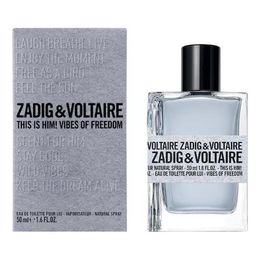 Zadig & Voltaire Zadig & Voltaire - This Is Him! Vibes Of Freedom - Eau De Toilette - this Is Him! Vibes Of Freedom Edt 50ml