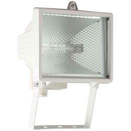 Brilliant - Lampe Tanko Außenwandstrahler 25cm weiß 1x QT-DE12, R7s, 400W, geeignet für Stableuchtmittel (nicht enthalten) IP-Schutzart: 44