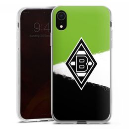 DeinDesign iPhone Xr Handy Silikon H&uuml;lle Case transparent Handyh&uuml;lle Borussia M&ouml;nchengladbach Bmg Official Licensed Product Silikon Case