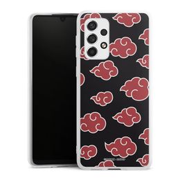 DeinDesign Galaxy A33 5G Handy Silikon H&uuml;lle Case transparent Handyh&uuml;lle Naruto Shippuden Akatsuki Official Licensed Product Silikon Case