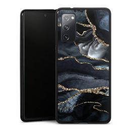 DeinDesign Galaxy S20 FE 5G Handy Silikon H&uuml;lle Case schwarz Handyh&uuml;lle Trends Glitzer Marble