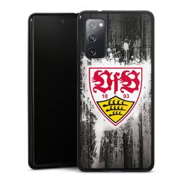 DeinDesign Galaxy S20 FE 5G Handy Silikon H&uuml;lle Case schwarz Handyh&uuml;lle Vfb Stuttgart Bundesliga Official Licensed Product