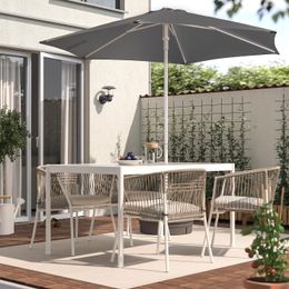 IKEA HÖGÖN Sonnenschirm mit Ständer